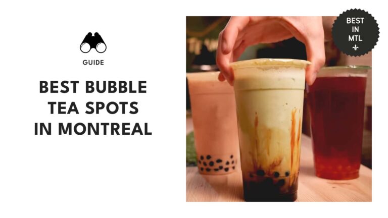 I found 12 bubble tea spots in Montreal worth every sip